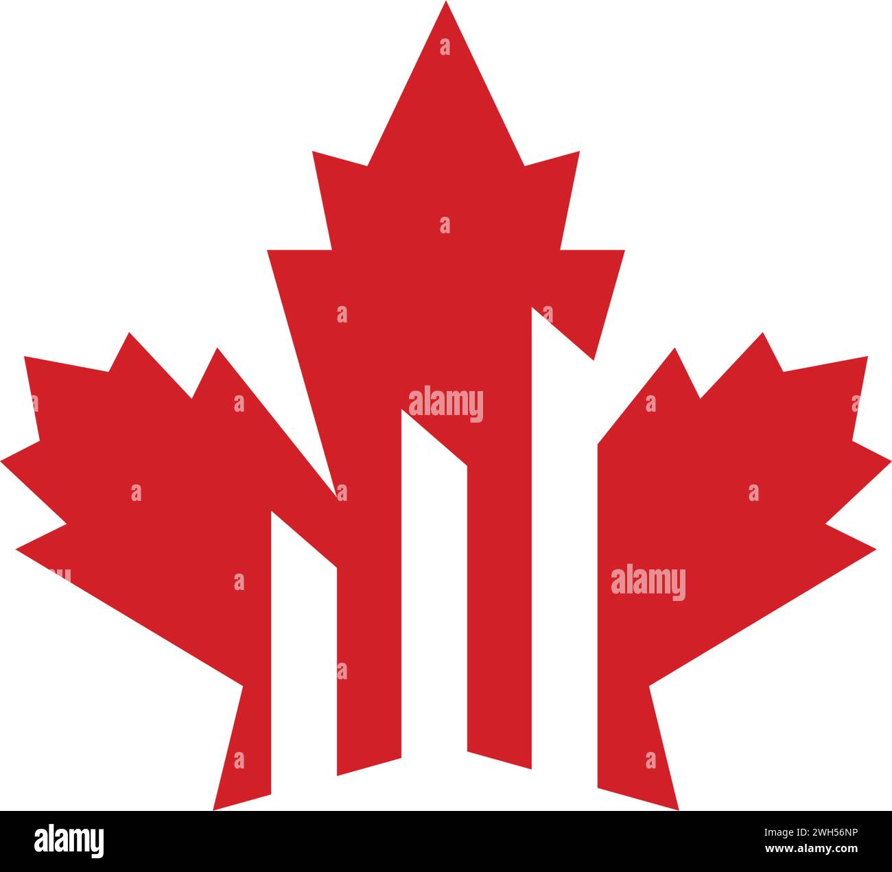 Maple tree botanical illustration hi-res stock photography and images ...