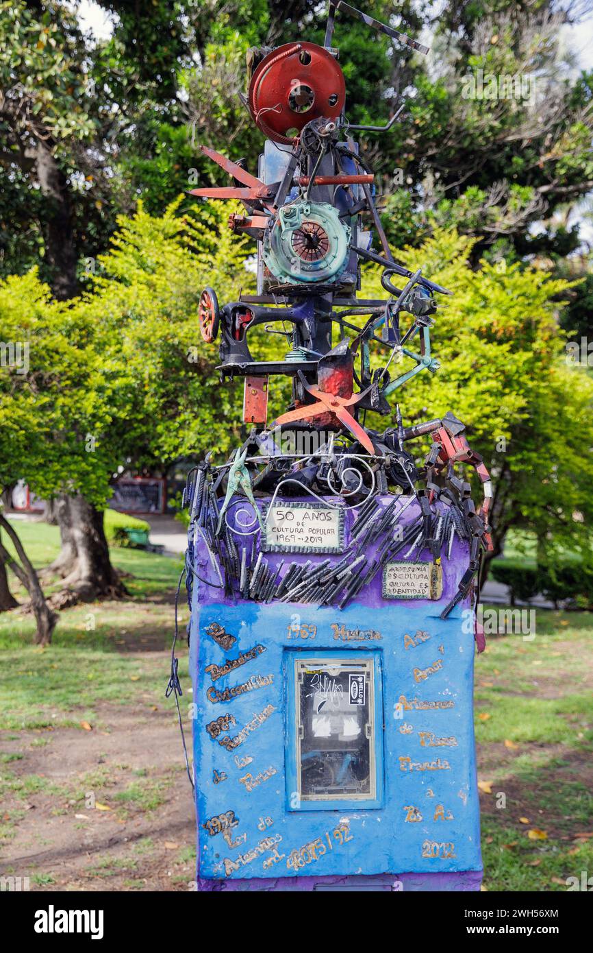 Modern Urban Art in Recoleta, Buenos Aires, Argentina, Monday, November ...