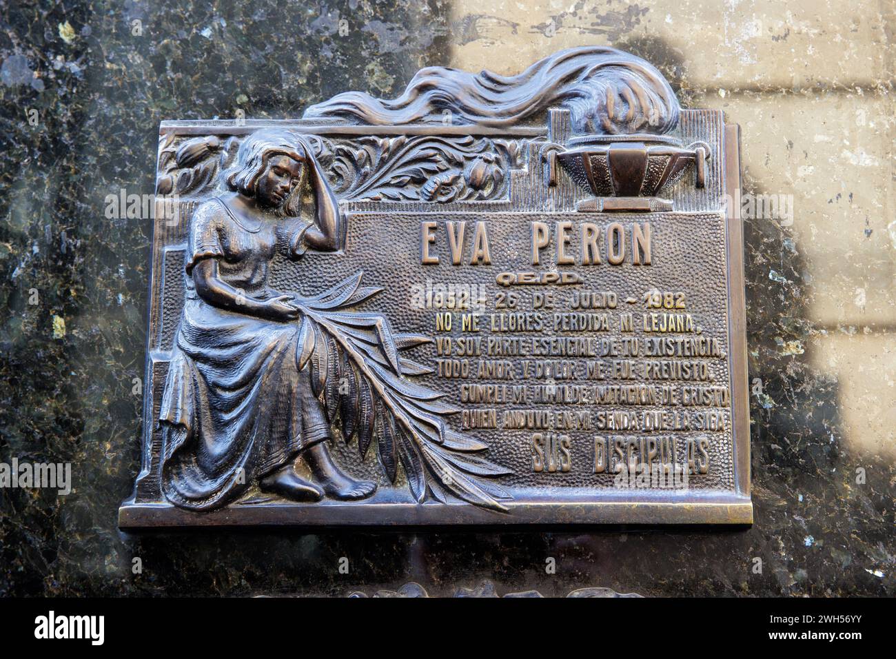 Tomb of Eva Peron Recoleta, Buenos Aires, Argentina, Monday, November ...