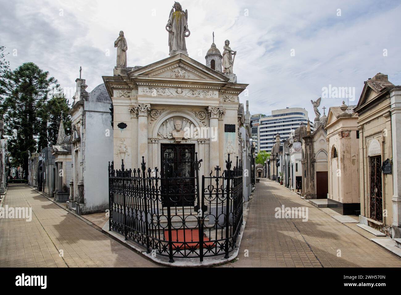 Tomb of Julio Argentino Roca in Recoleta Cemetery. Buenos Aires ...