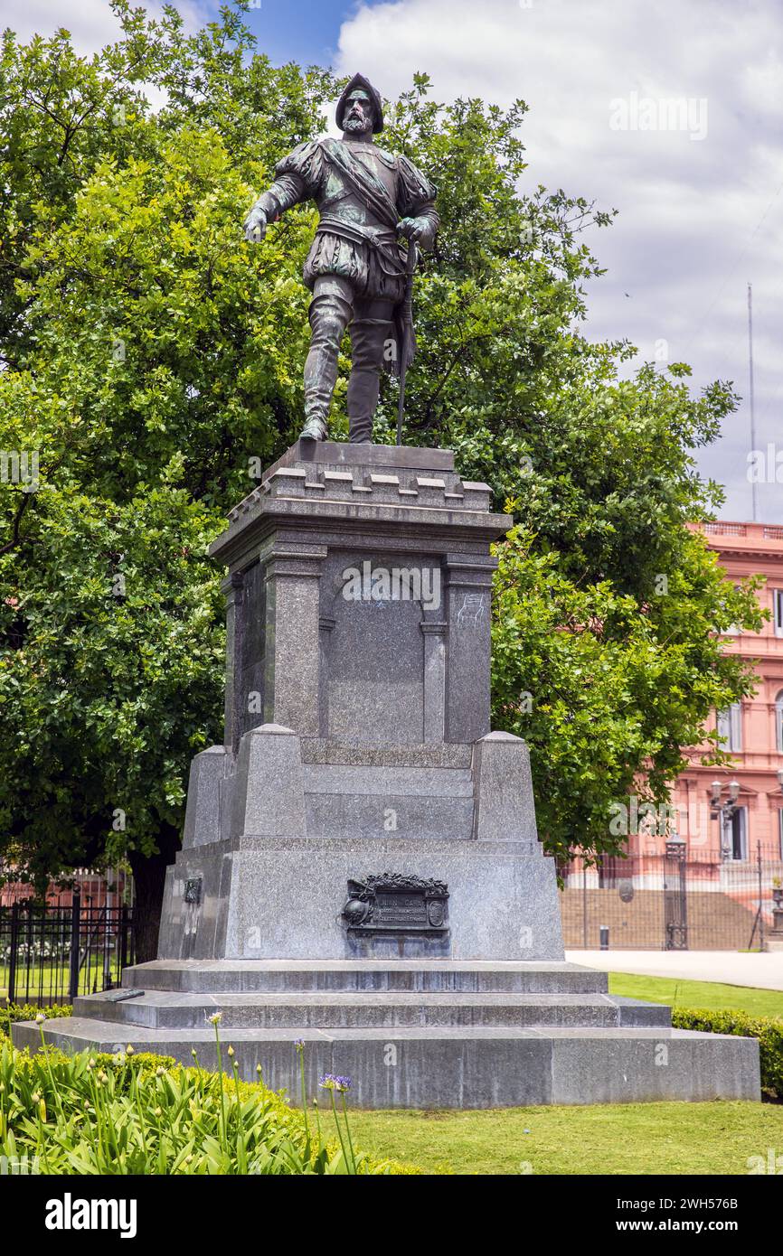Juan de garay monument hi-res stock photography and images - Alamy