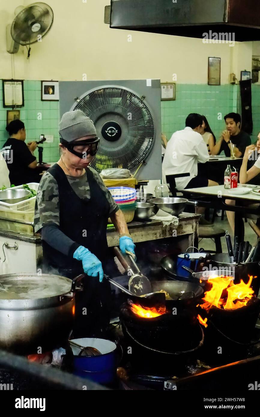 Bangkok, Thailand. 07th Feb, 2024. The Thai Michelin-starred Supinya ...