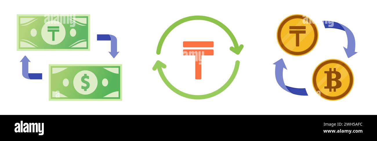 Cryptocurrency exchange rate Cut Out Stock Images & Pictures - Alamy