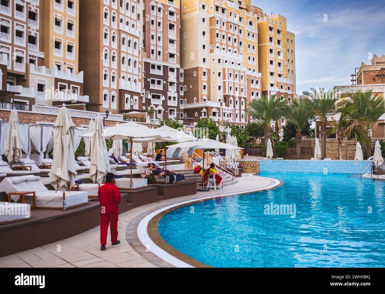 Wyndham Residences The Palm with swimming pool. Wyndham Residence in ...