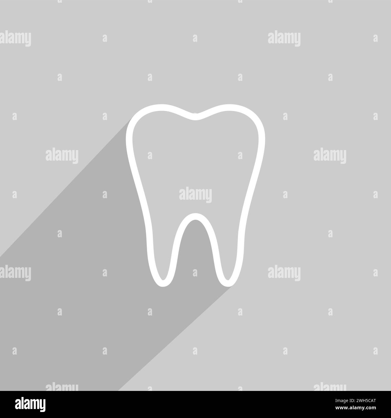 human tooth shape for health and medicine Stock Vector Image & Art - Alamy