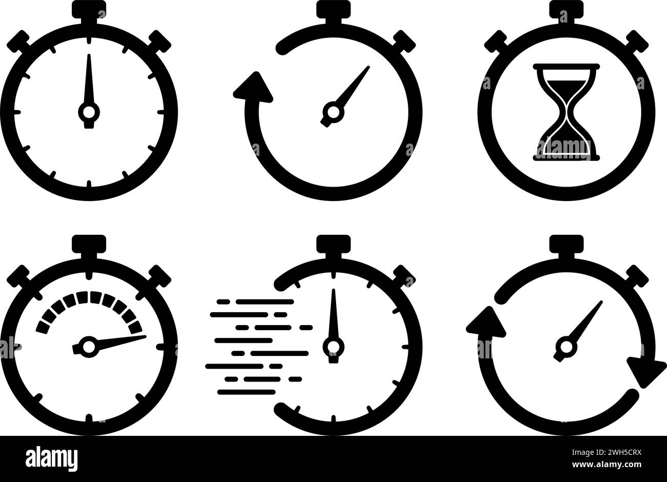 countdown and speed timer tools Stock Vector Image & Art - Alamy