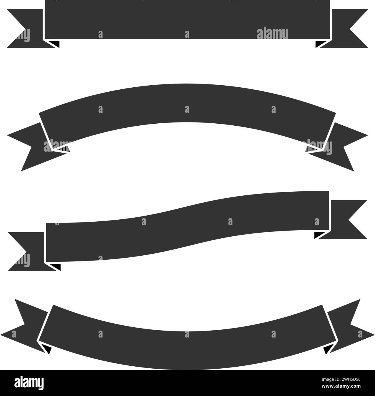 ribbon for writing and symbols Stock Vector Image & Art - Alamy