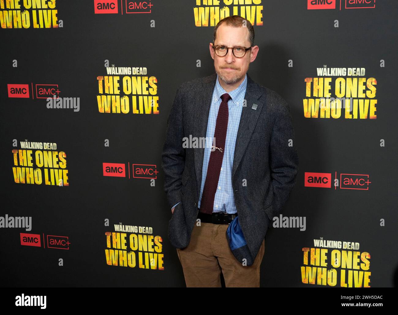 Showrunner Scott Gimple poses at the premiere of the AMC series "The ...