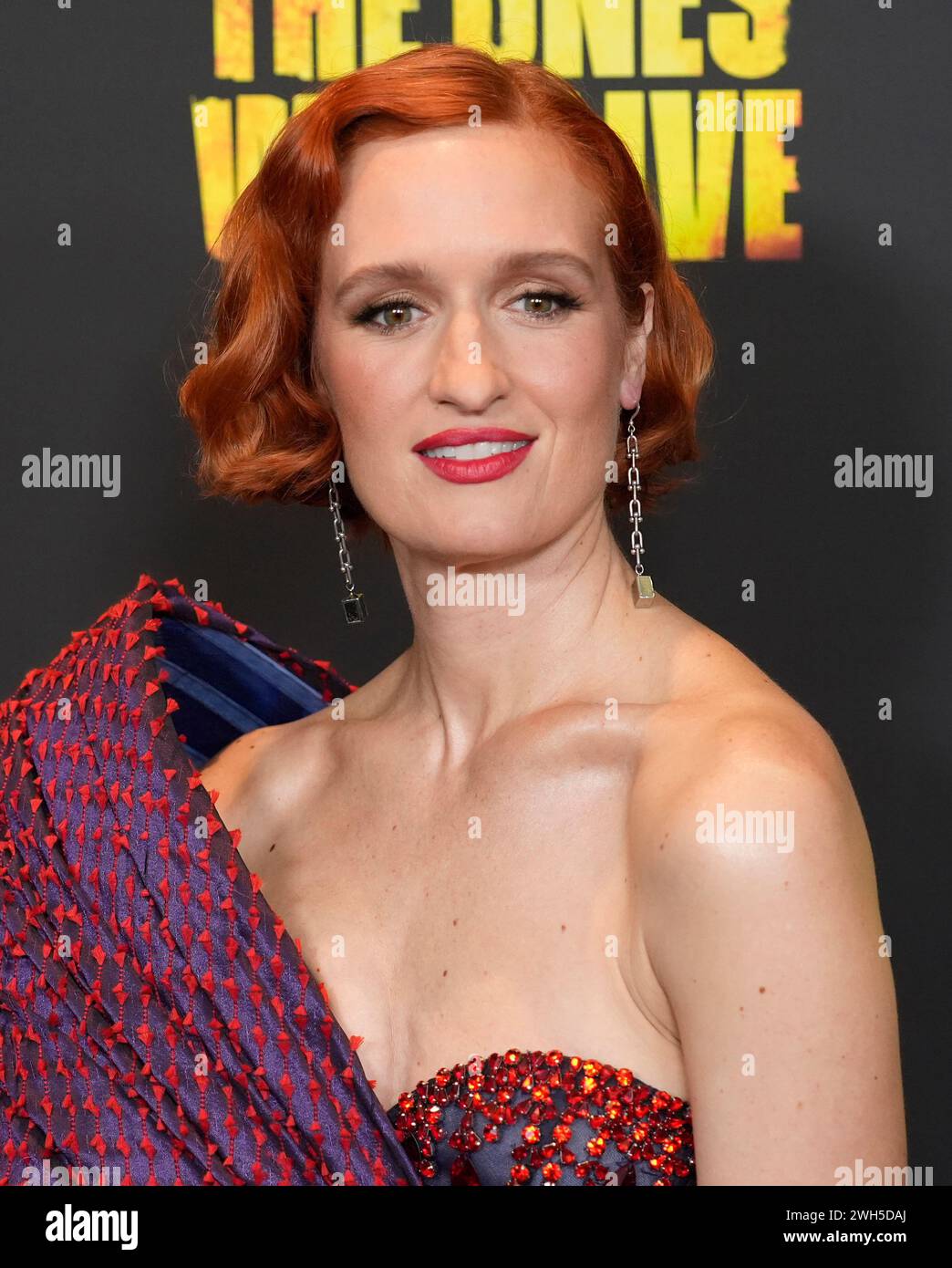 Breeda Wool poses at the premiere of the AMC series "The Walking Dead: The Ones Who Live ...