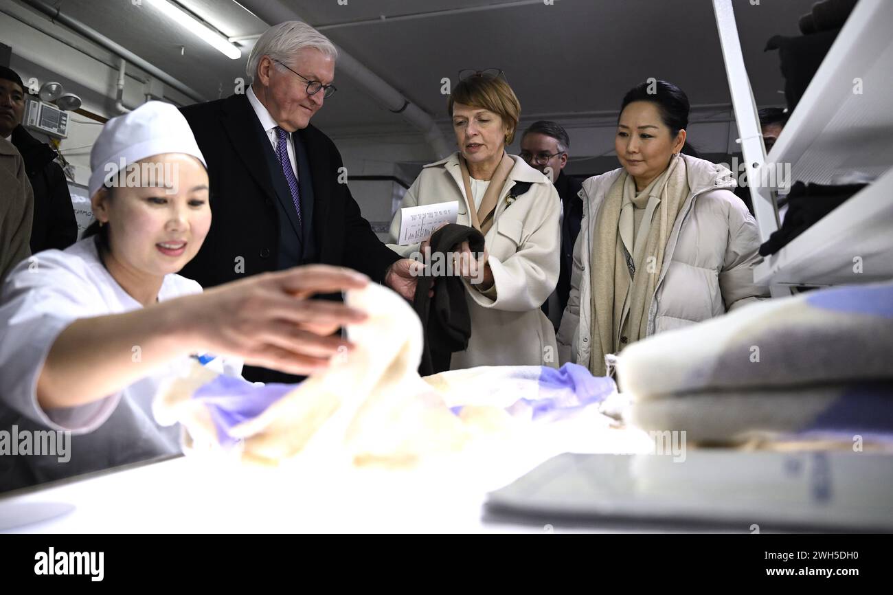 Ulan Bator, Mongolia. 08th Feb, 2024. Federal President Frank-Walter ...