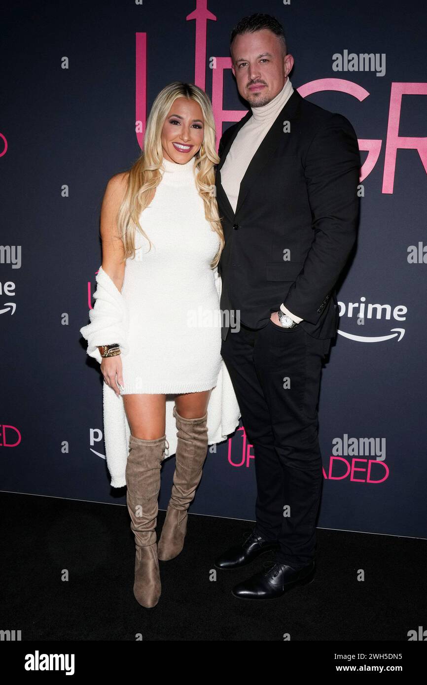 Danielle Cabral and Nate Cabral attend a screening of Prime Video's ...