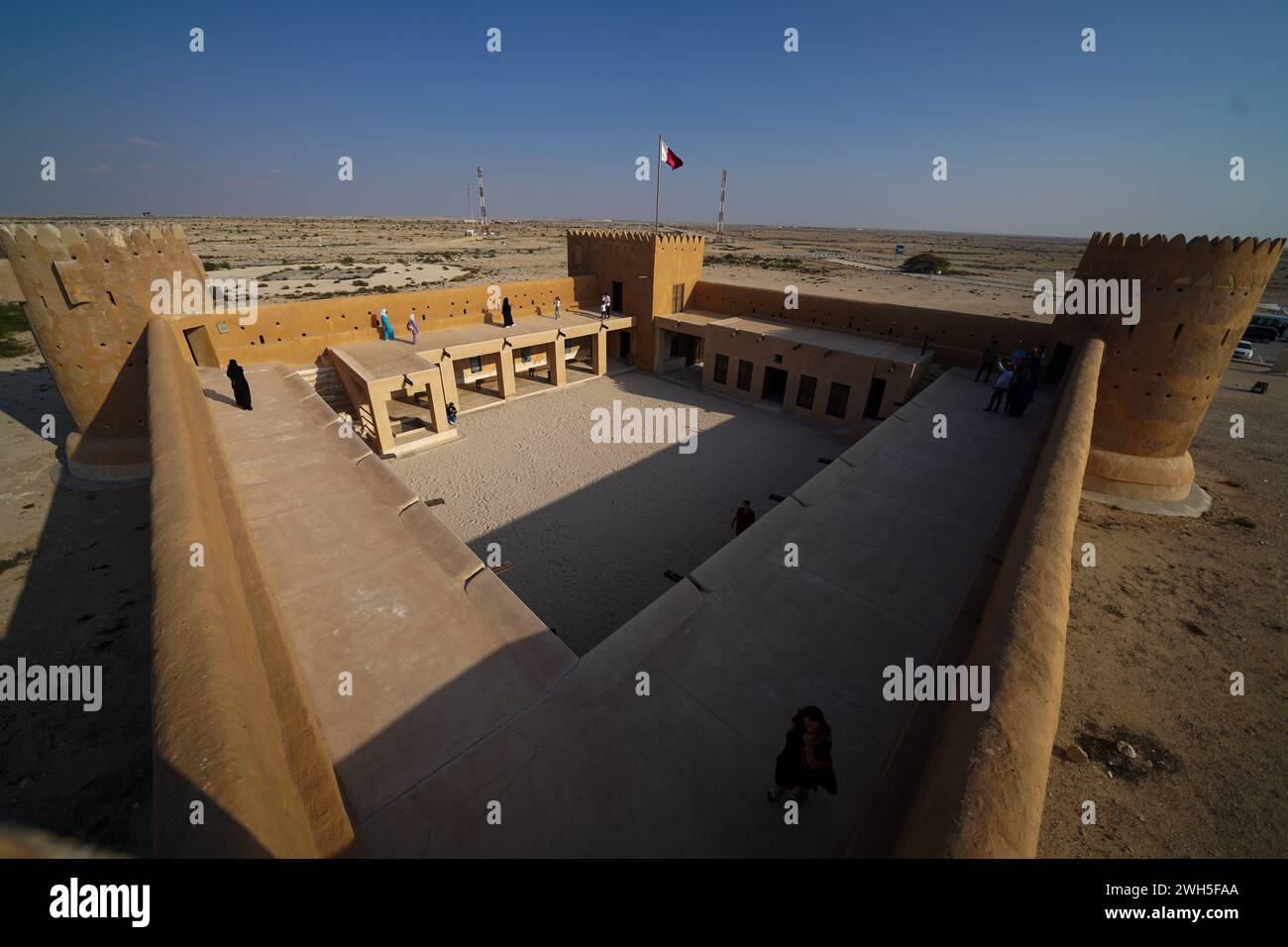 Al Zubara Fort is a historic Qatari military fortress built by Sheikh ...