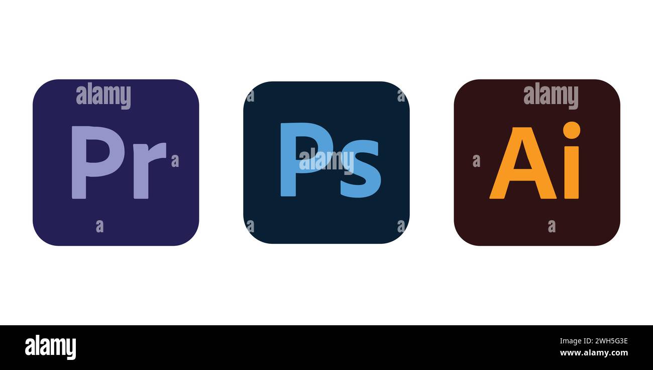 Logo design software adobe illustrator hi-res stock photography and ...