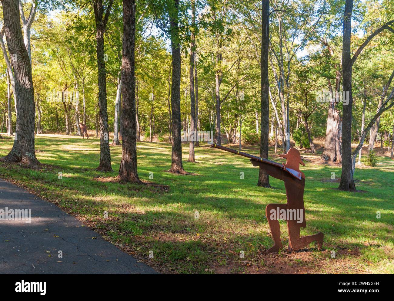 Ninety Six National Historic Site, Old Ninety Six and Star Fort in ...