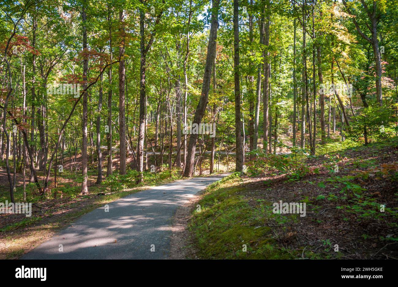 Kings Mountain National Military Park, South Carolina, USA Stock Photo ...