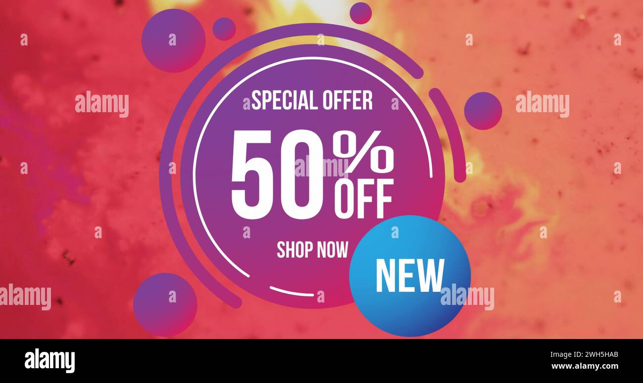 50 percent off illustration hi-res stock photography and images - Alamy