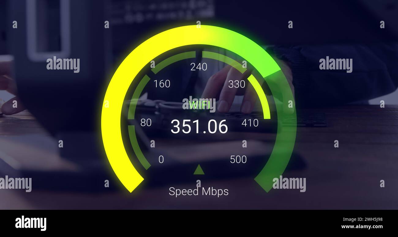 Speedometer icon animation hi-res stock photography and images - Alamy