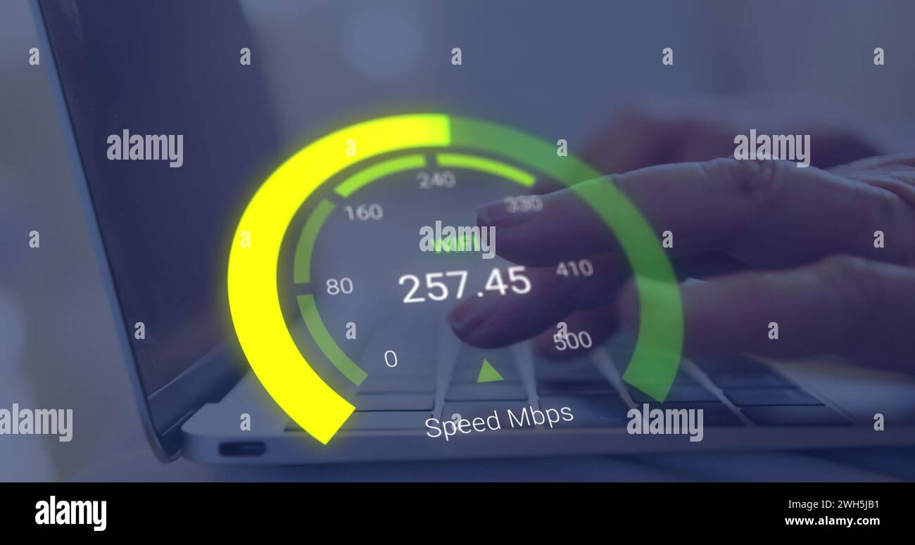 Speedometer icon animation hi-res stock photography and images - Alamy