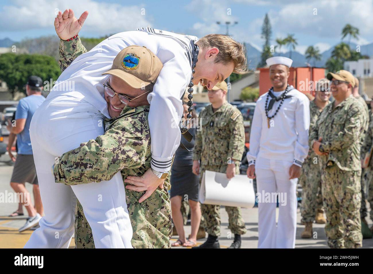 January 31, 2024 - Joint Base Pearl Harbor-Hickam, Hawaii, USA ...