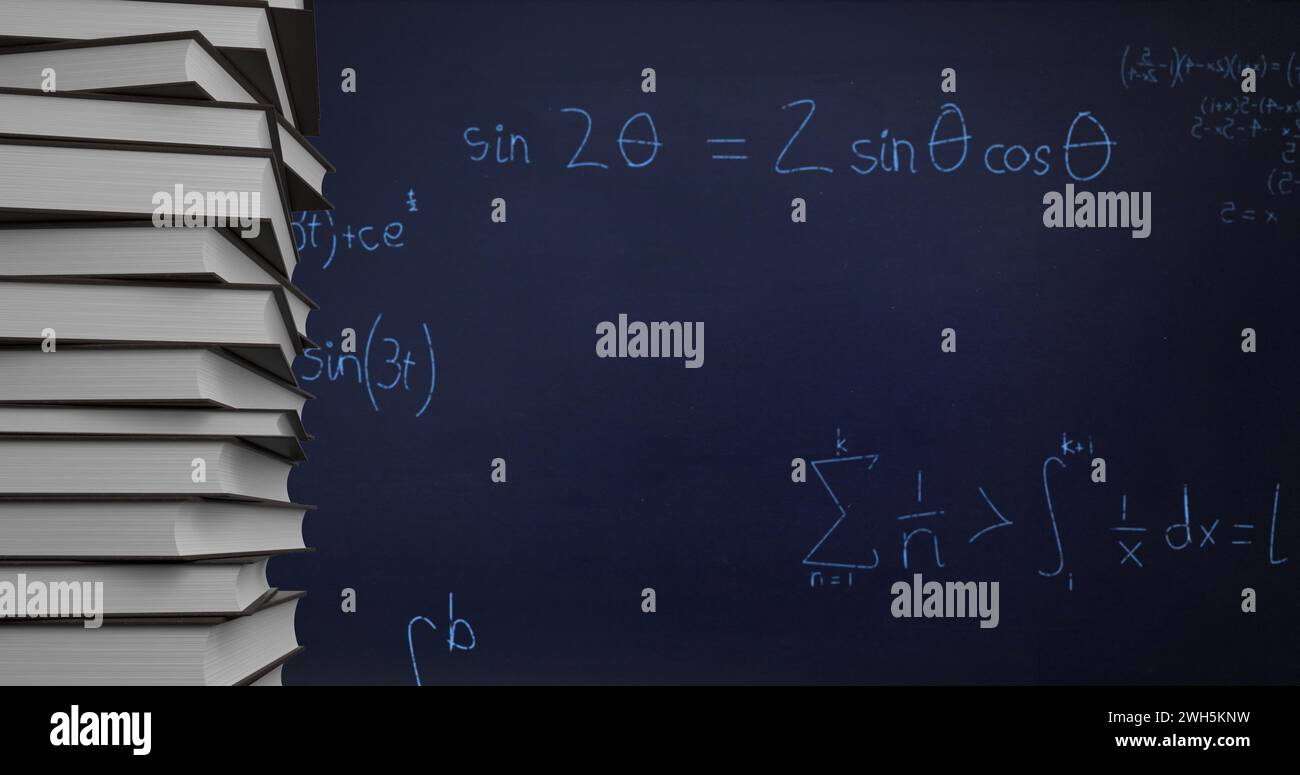 Math book cover hi-res stock photography and images - Alamy
