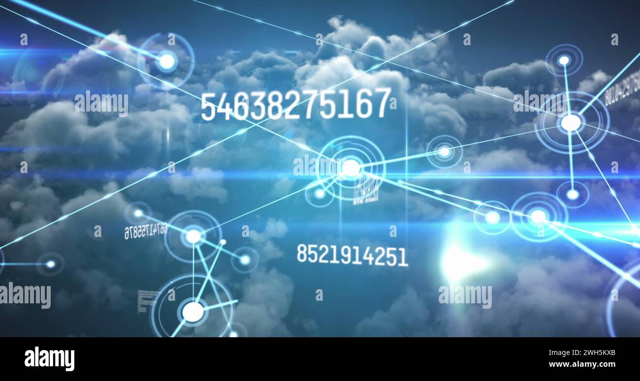 Global connections sky hi-res stock photography and images - Alamy