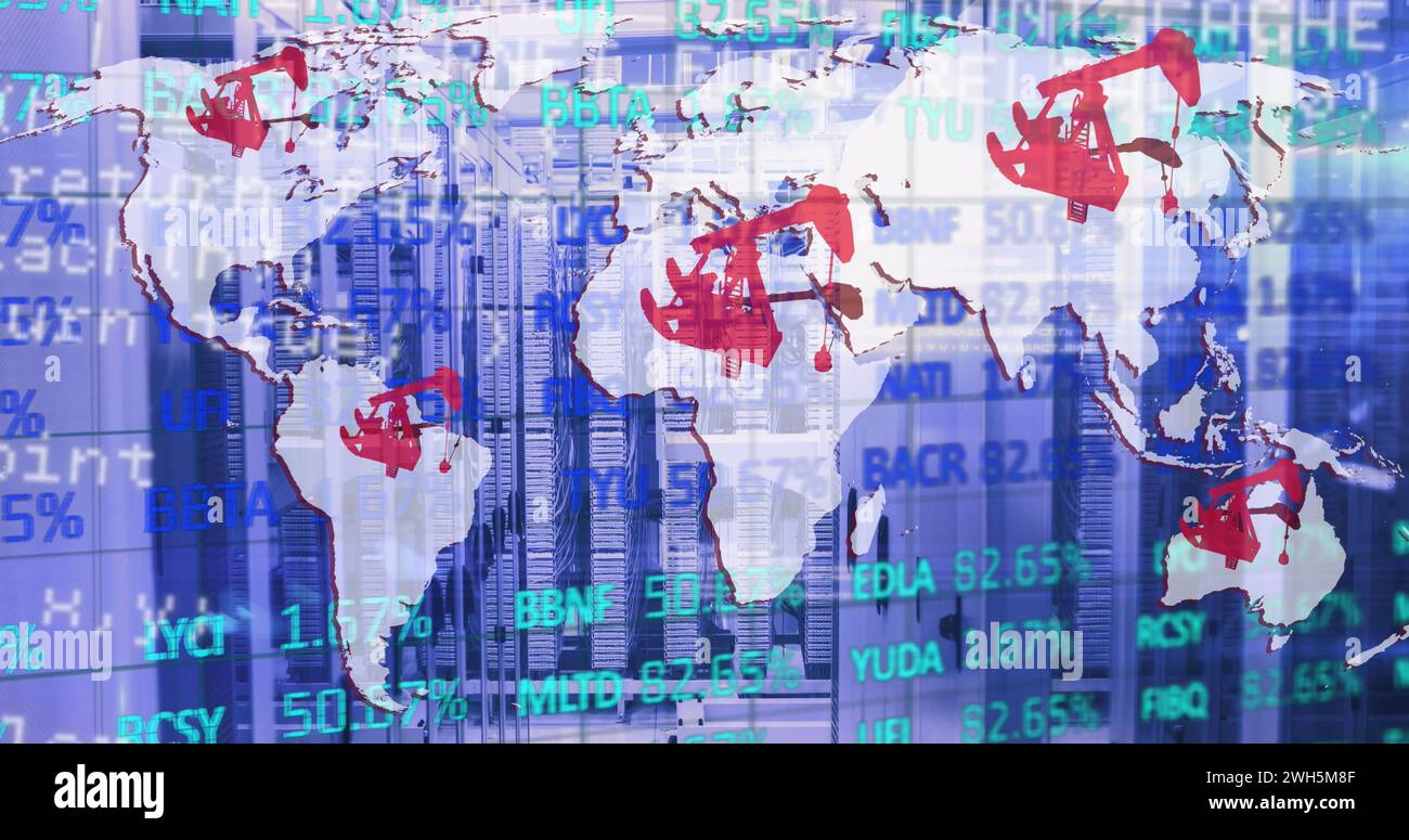 Map of petroleum hi-res stock photography and images - Alamy