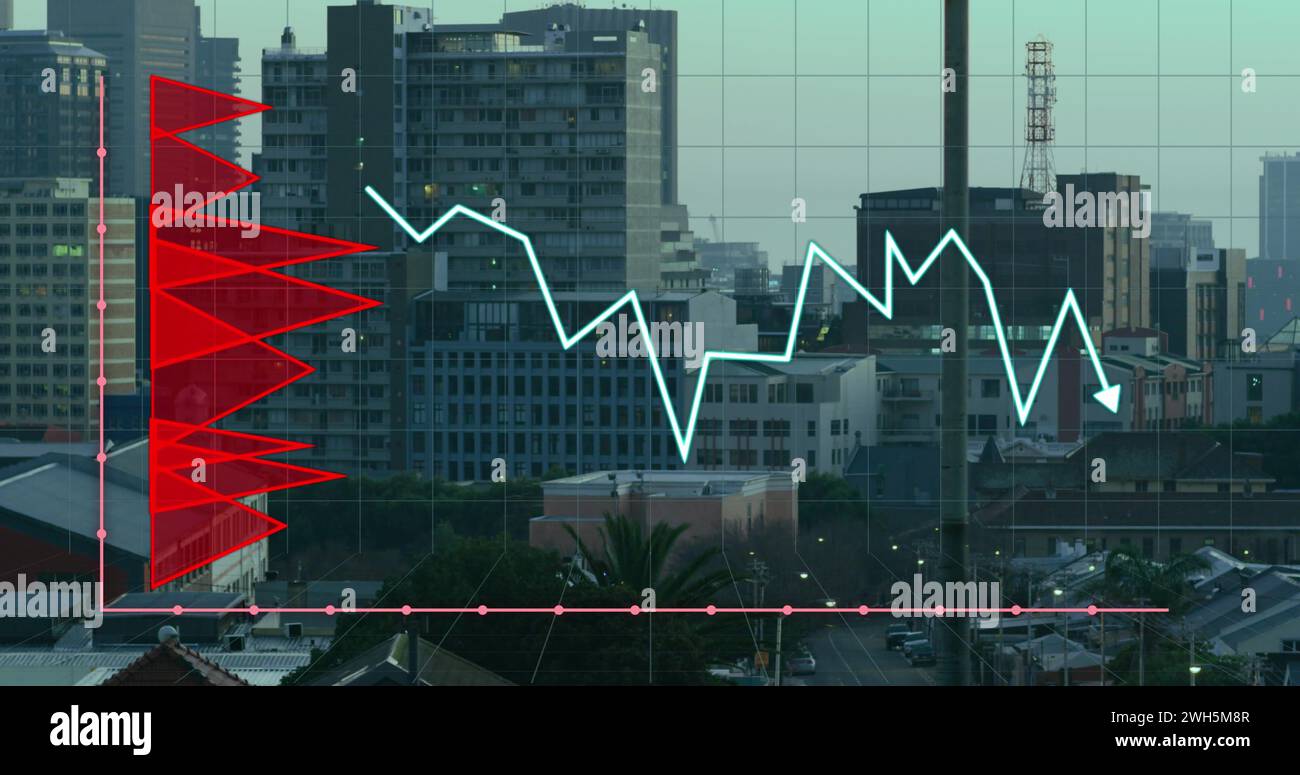 Skyline graphs hi-res stock photography and images - Alamy