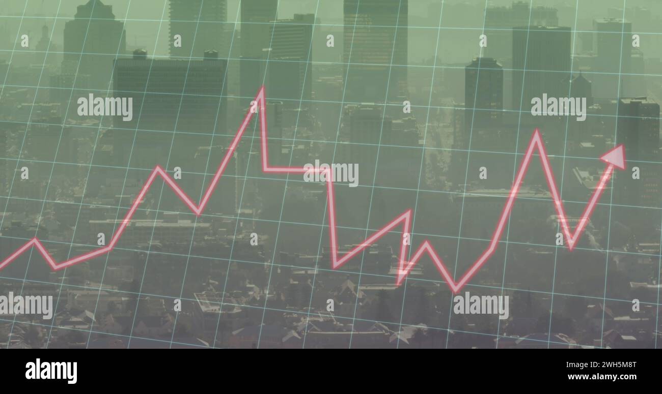 Skyline graphs hi-res stock photography and images - Alamy