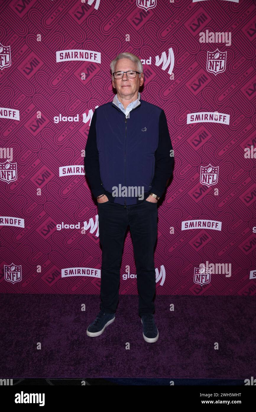 Las Vegas, USA. 07th Feb, 2024. Sean McManus of CBS Sports poses on the ...