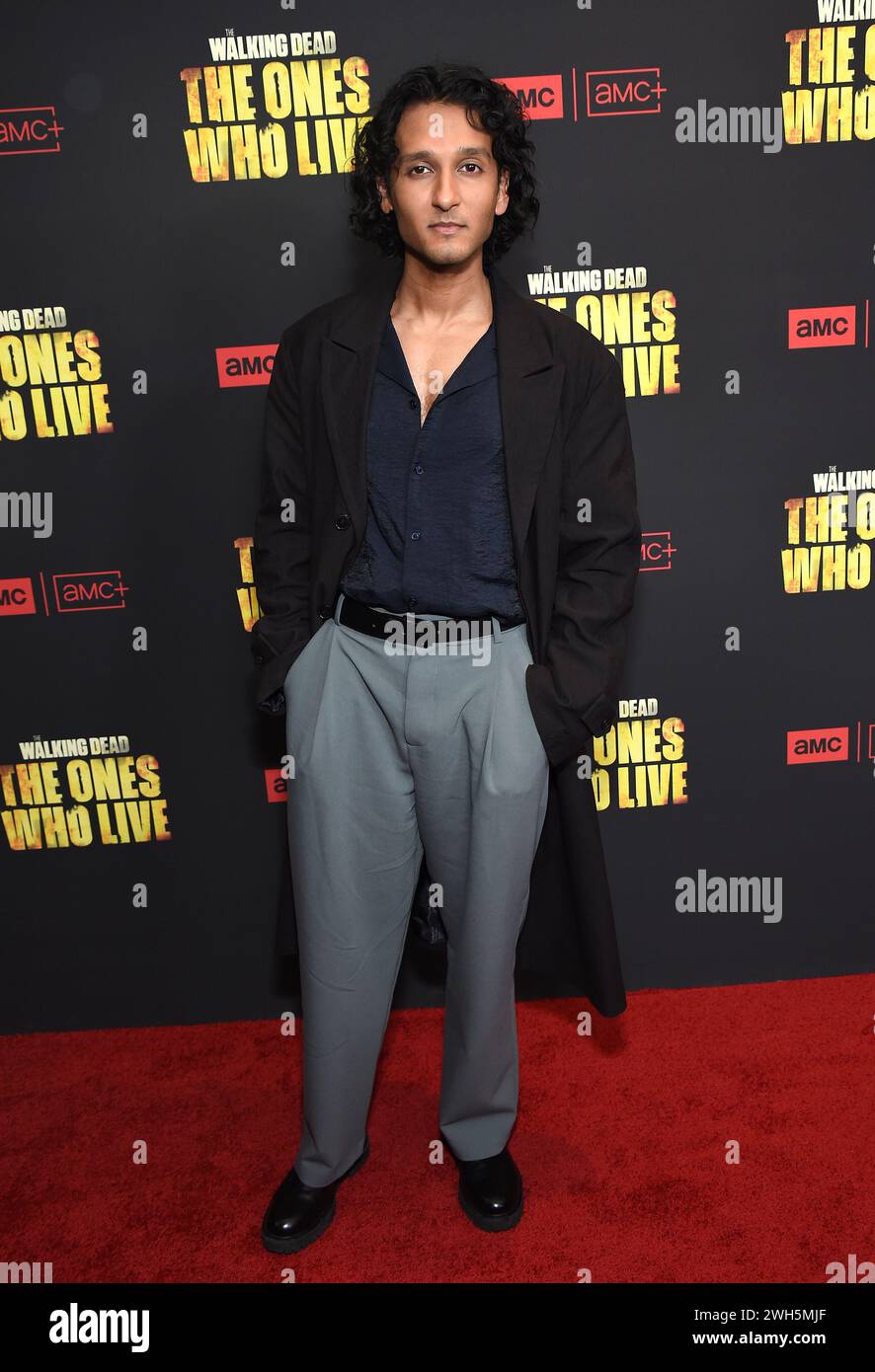 Los Angeles, USA. 07th Feb, 2024. Assad Zaman arriving to “The Walking ...