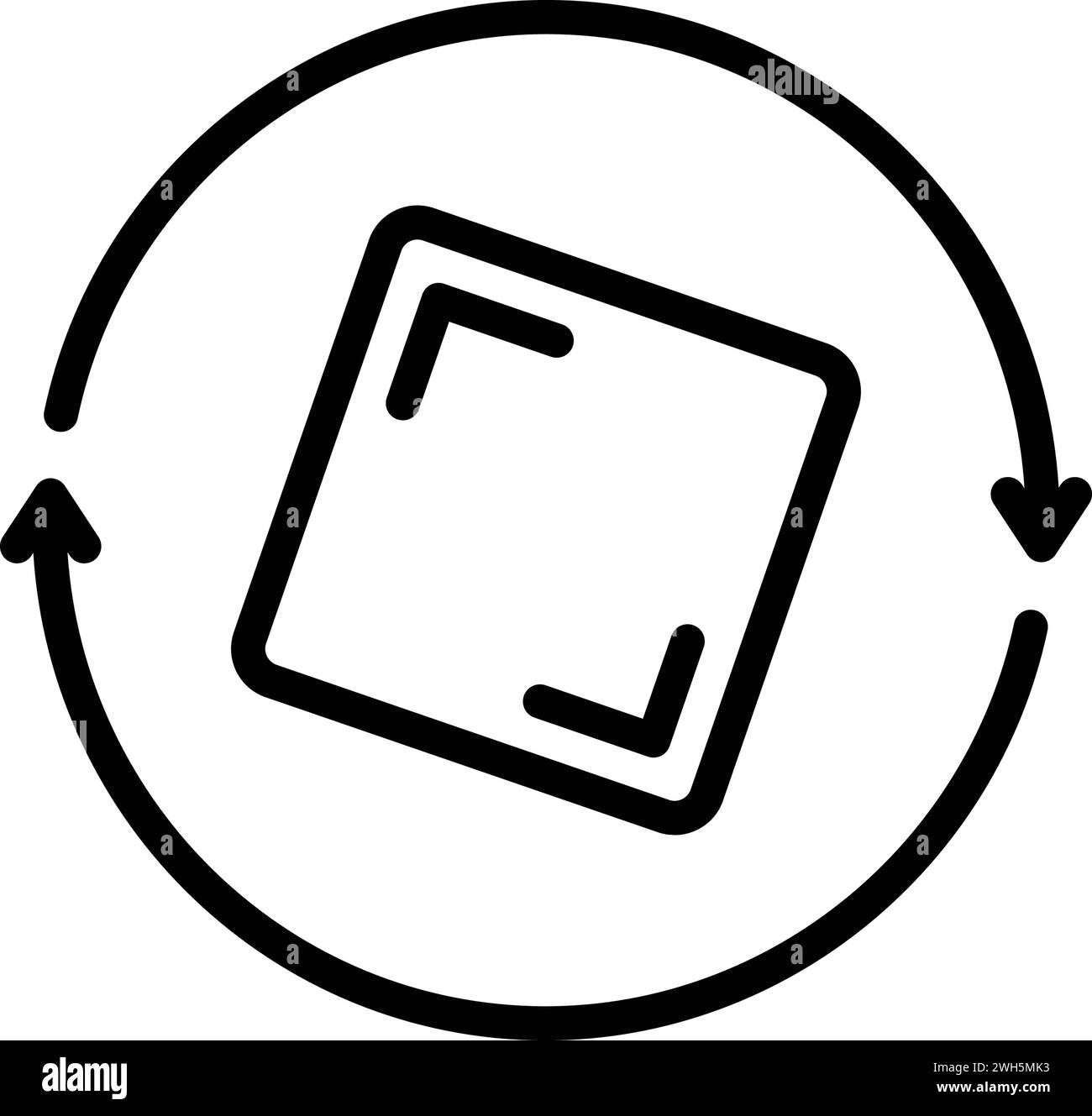 Icon for rotation,revolving Stock Vector Image & Art - Alamy