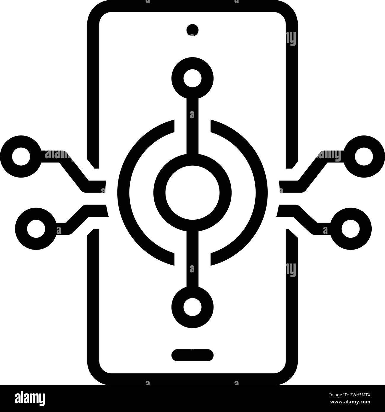 Robotics processing Stock Vector Images - Alamy