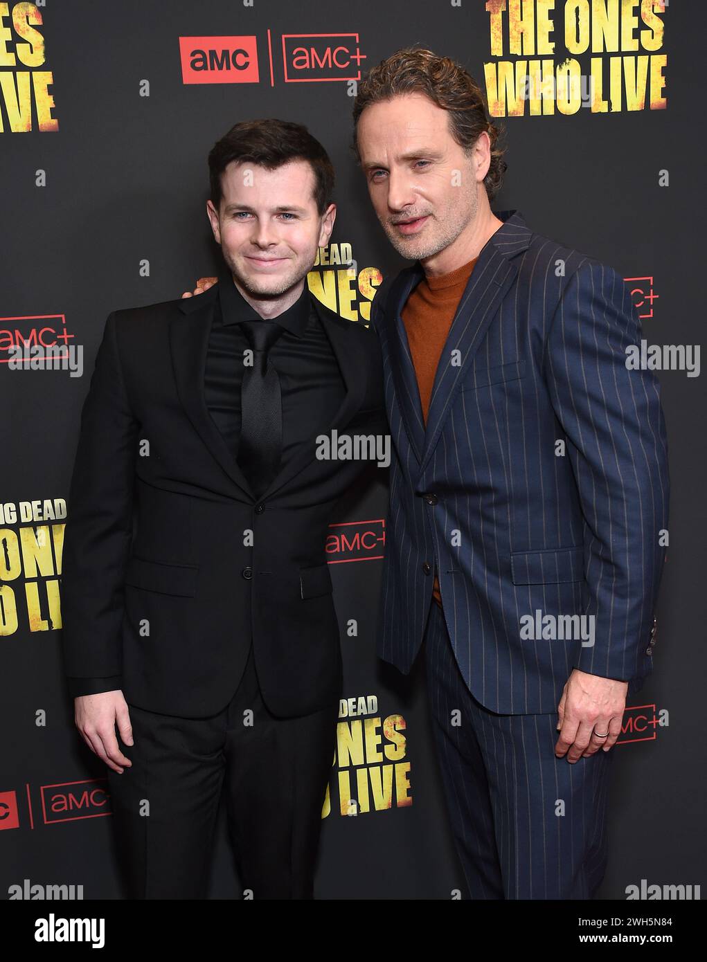 Chandler Riggs And Andrew Lincoln
