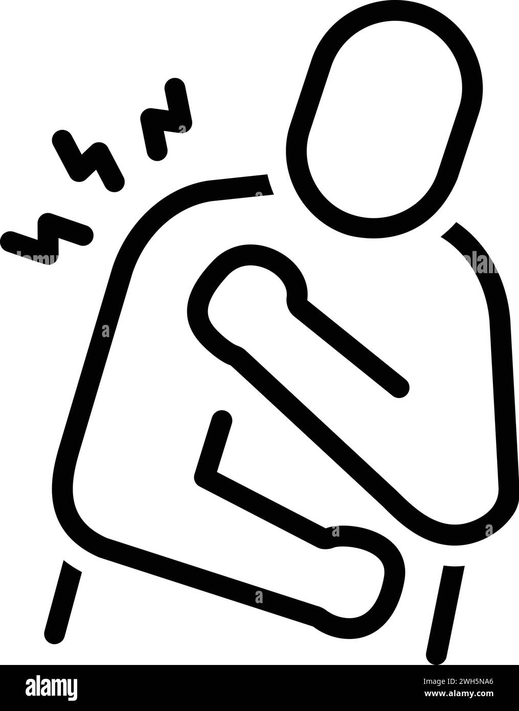 Icon for acute,pain Stock Vector Image & Art - Alamy