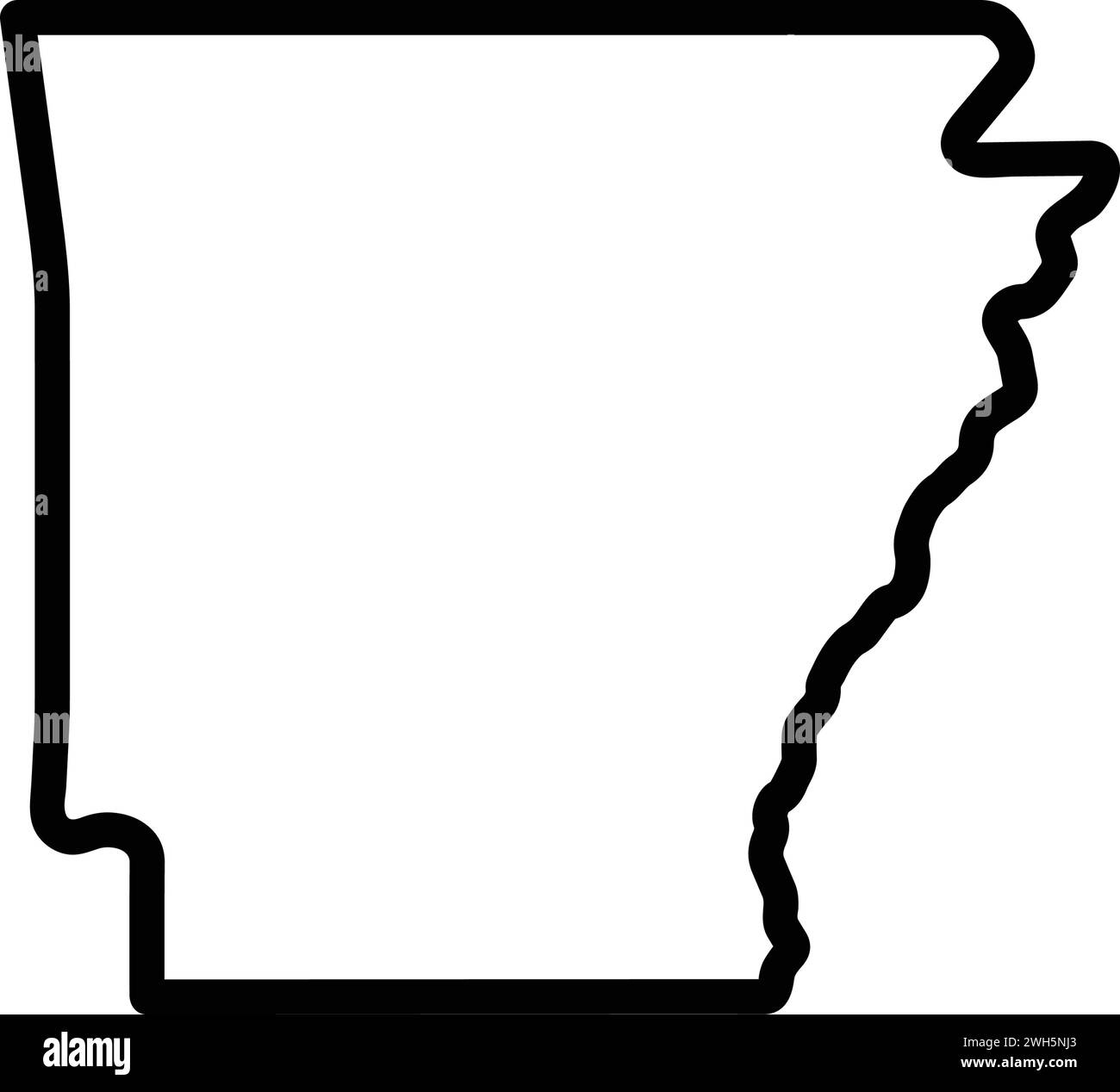 Icon for arkansas,map Stock Vector Image & Art - Alamy