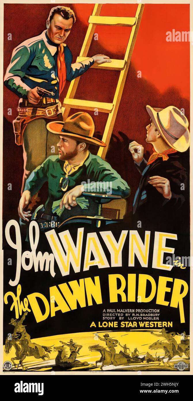 John Wayne in The Dawn Rider (Monogram, 1935) Western film - Vintage ...