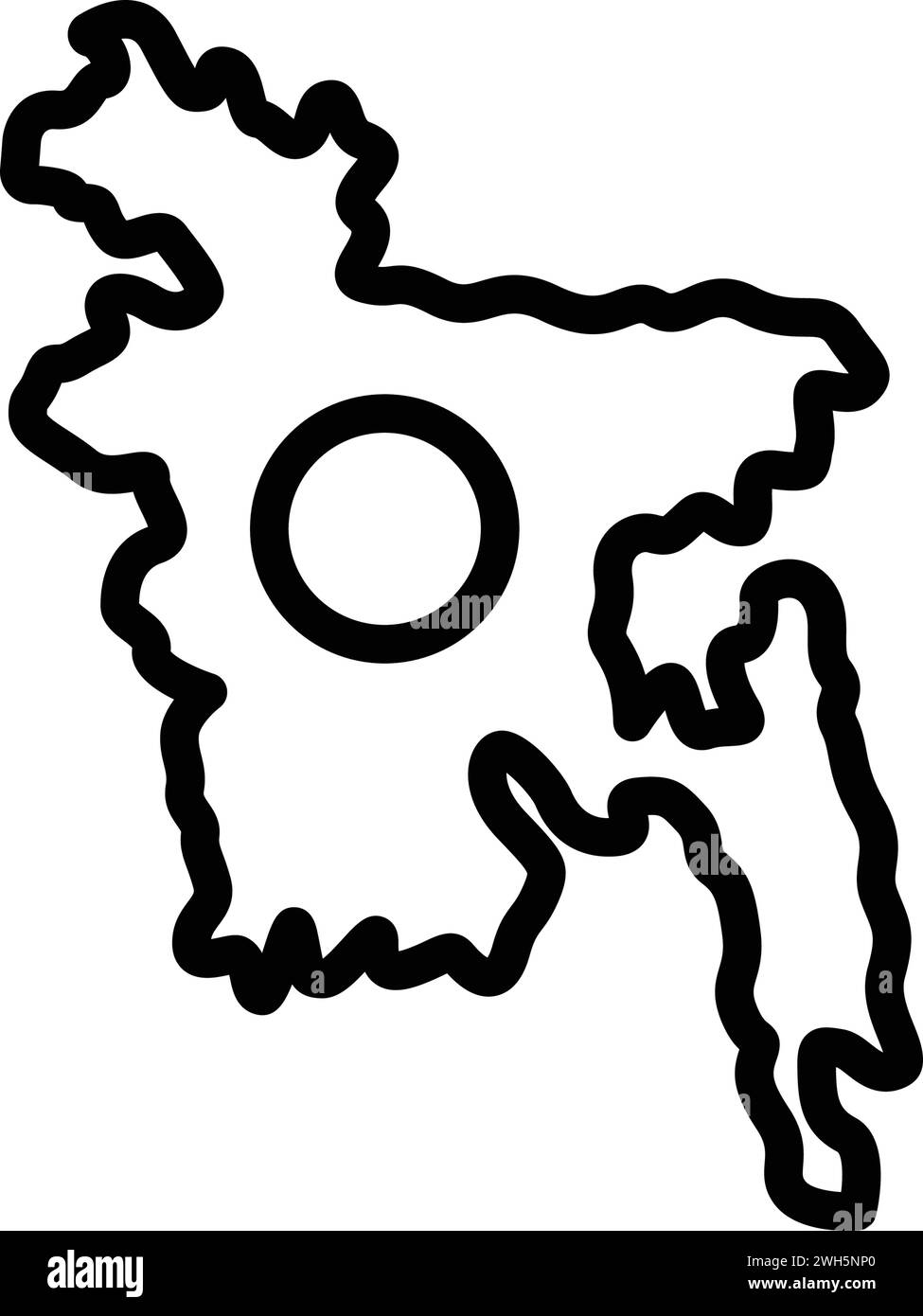 Icon for bangladesh,map Stock Vector Image & Art - Alamy