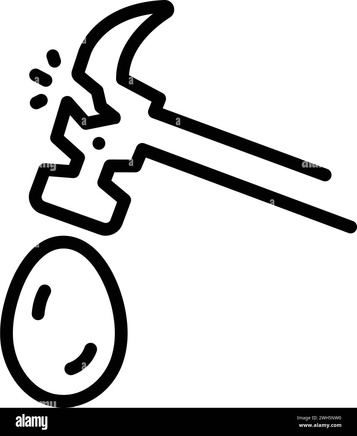 Icon for robust,hammer Stock Vector Image & Art - Alamy