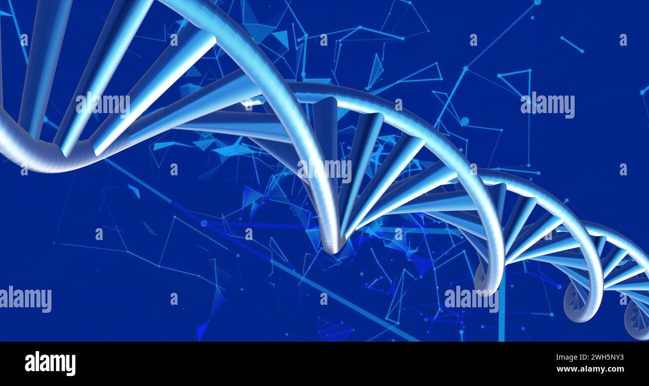 Animation glowing light trails dna hi-res stock photography and images ...