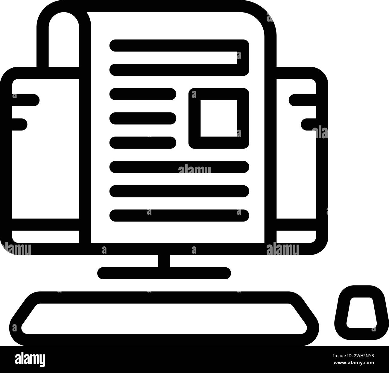Icon for curriculum,program Stock Vector Image & Art - Alamy