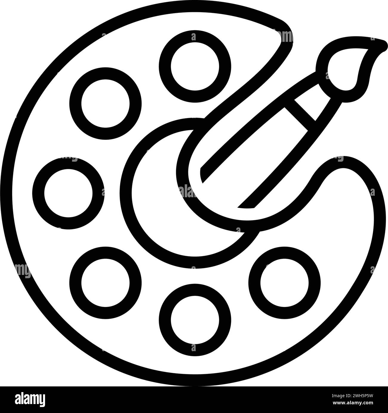 Icon for color,paint Stock Vector Image & Art - Alamy