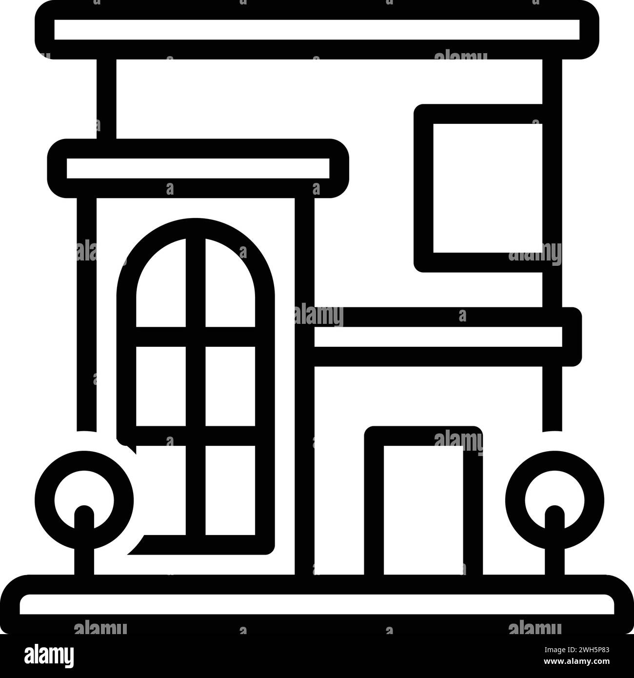 Premises vectors hi-res stock photography and images - Alamy