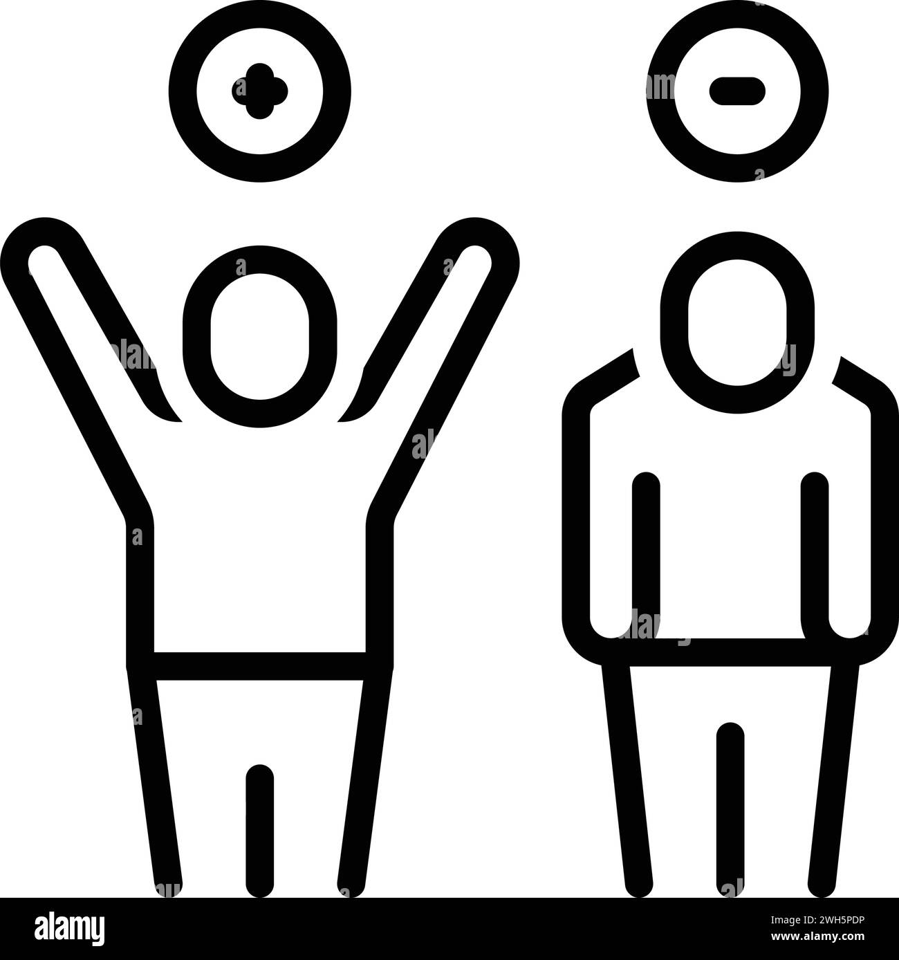 Icon for attitude,behaviorism Stock Vector Image & Art - Alamy