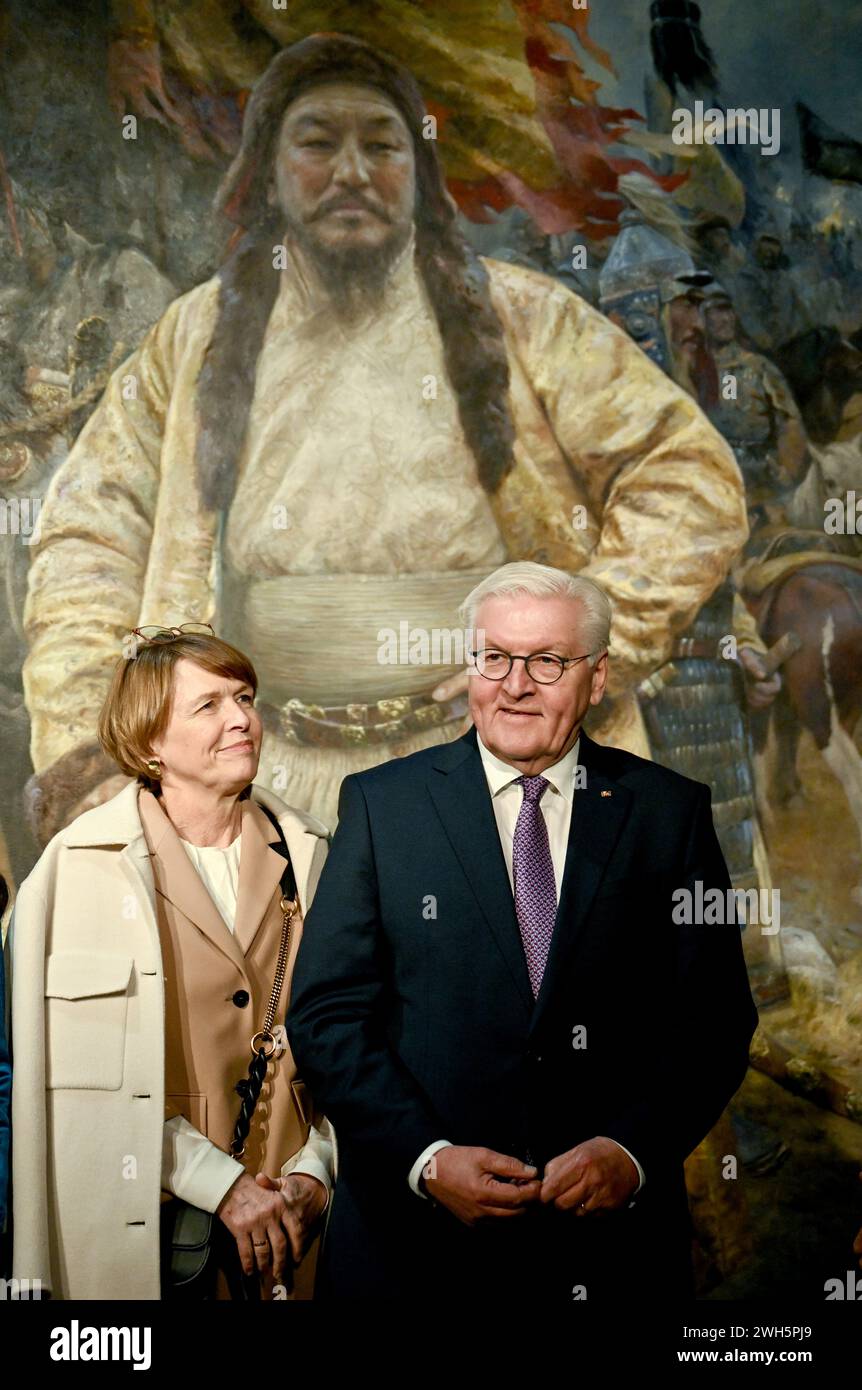 Ulan Bator, Mongolia. 08th Feb, 2024. Federal President Frank-Walter ...