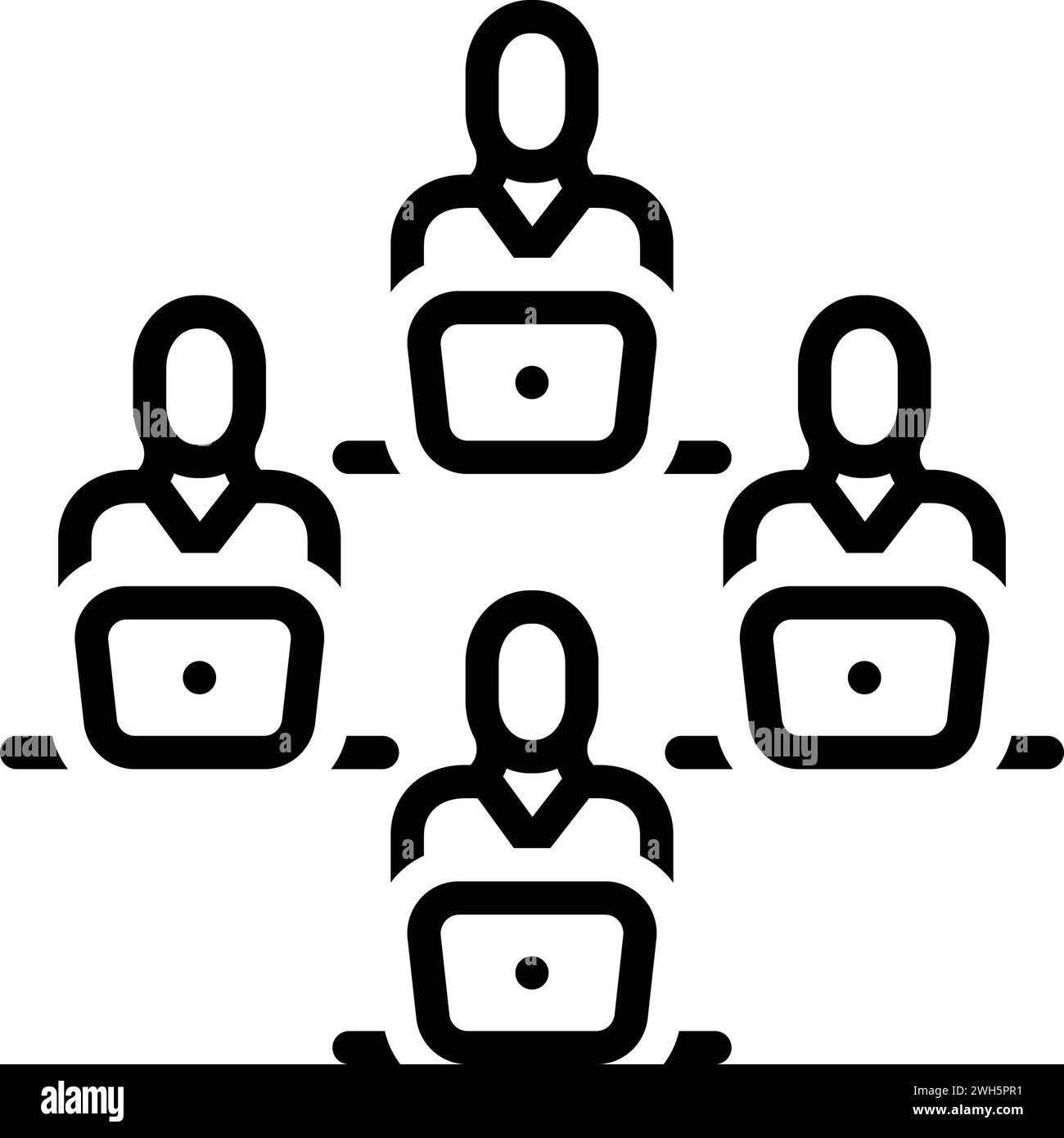 Engaged work Stock Vector Images - Alamy