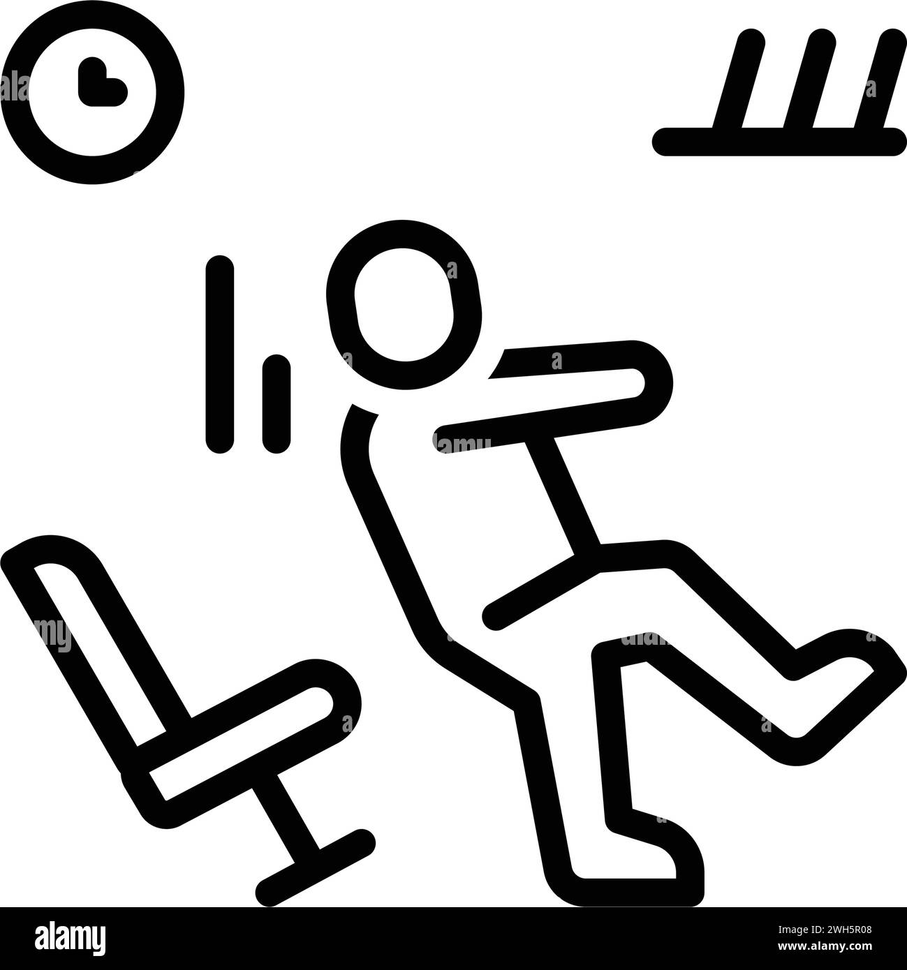 Person slipping accident hi-res stock photography and images - Alamy