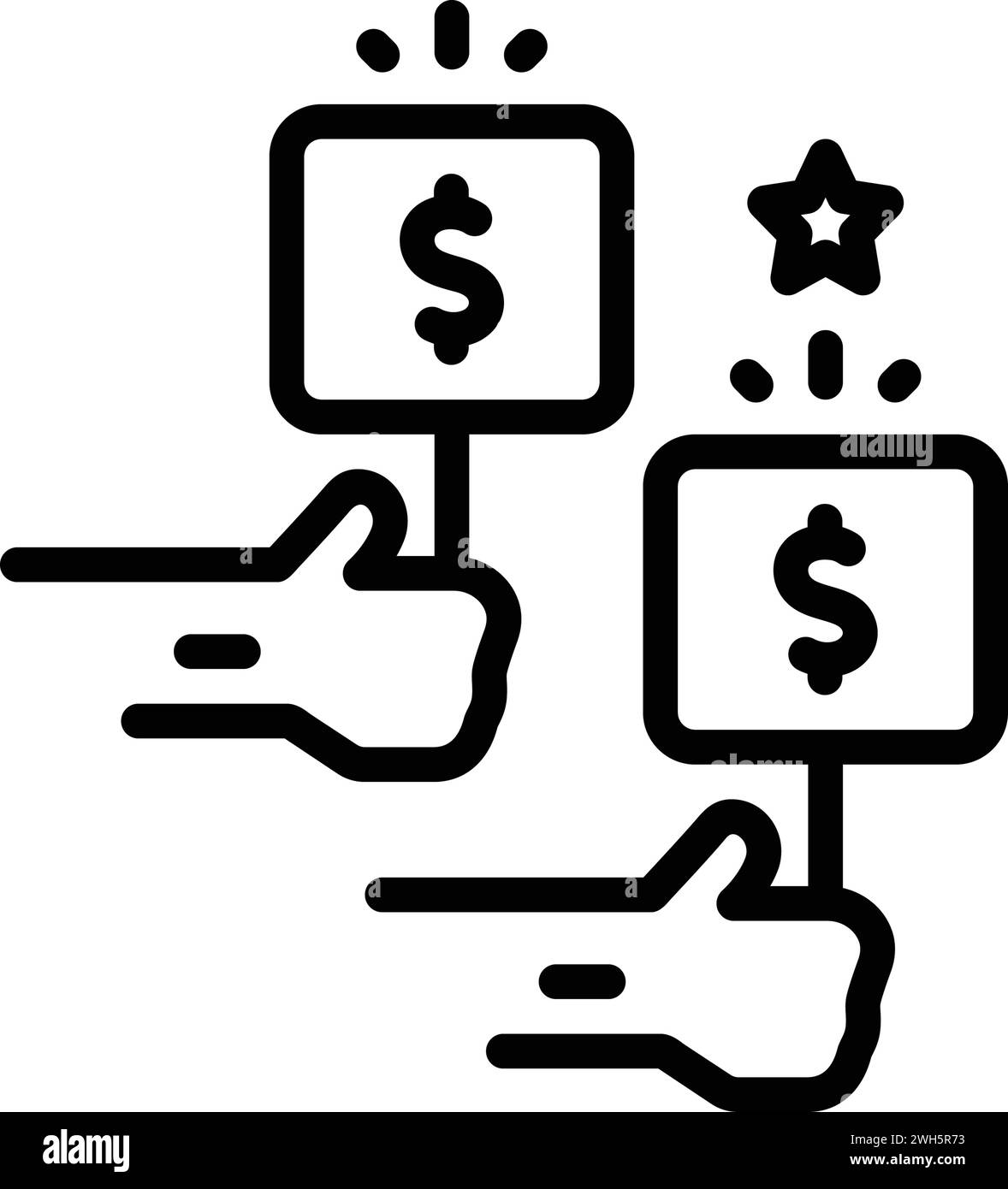 Icon for auctions,gravely Stock Vector Image & Art - Alamy