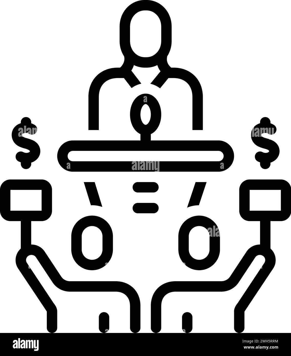 Icon for auctions,auctioneer Stock Vector Image & Art - Alamy