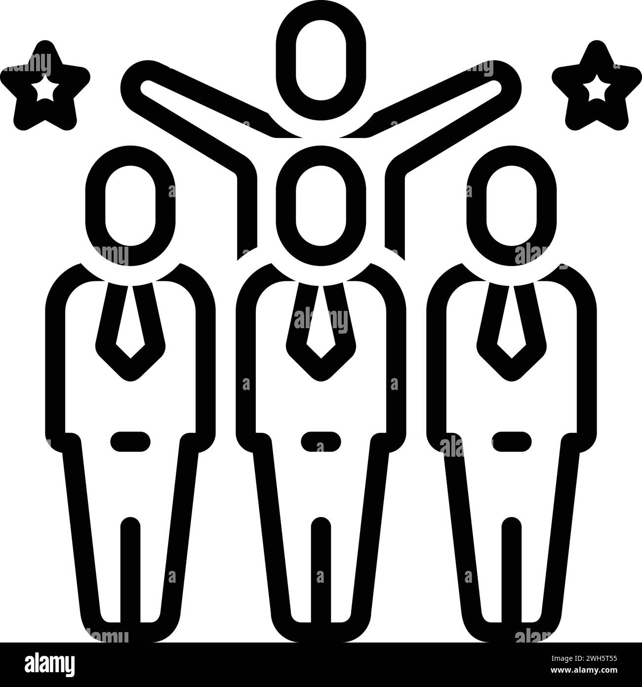 Members icon Black and White Stock Photos & Images - Alamy