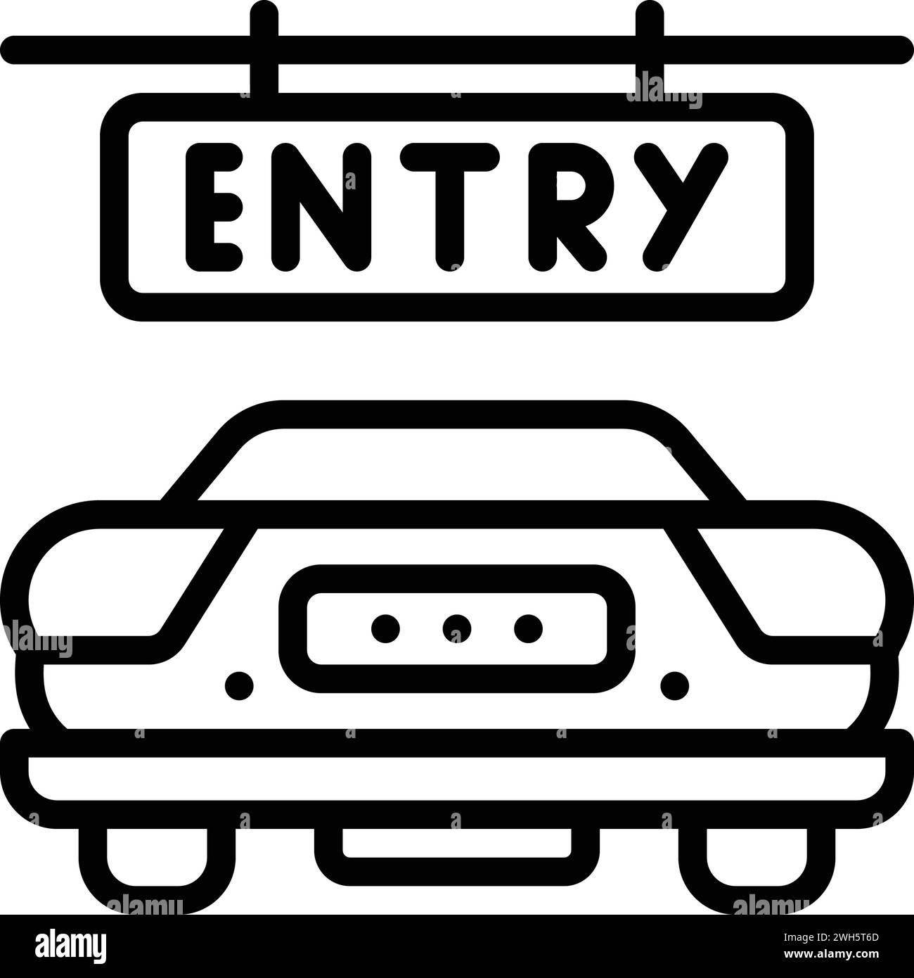 Icon for entries,entrance Stock Vector Image & Art - Alamy